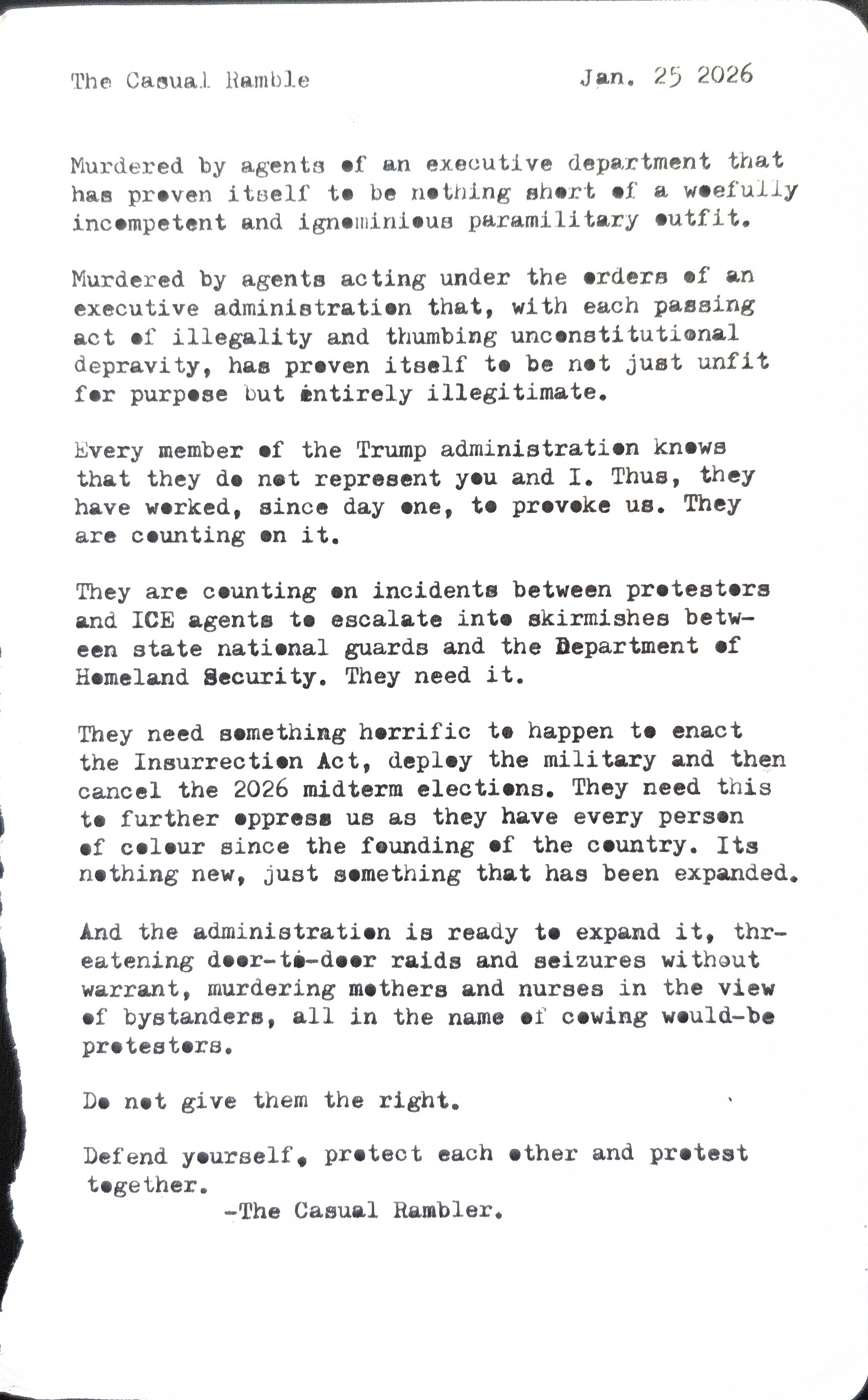 The Casual Update: Bad News, Good News – The Casual Ramble